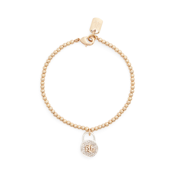 Flexibele armband met hangslot en kralen voor dames | Ralph Lauren® NL