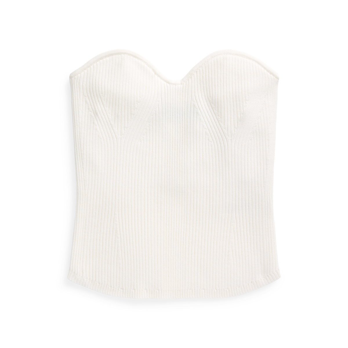Rib-Knit Corset Tube Top | Ralph Lauren