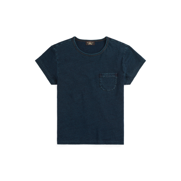 Cotton-Linen Pocket Tee for Women | Ralph Lauren® UK