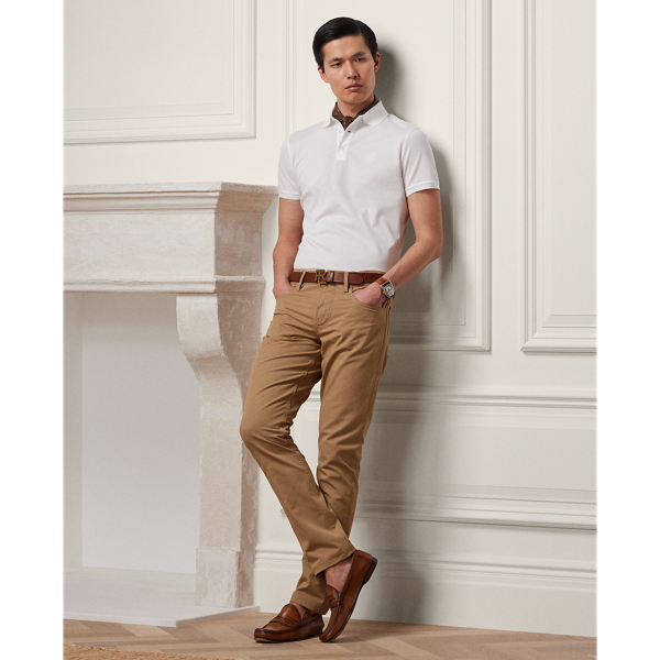 Slim Fit Pique Jean | Ralph Lauren® Australia