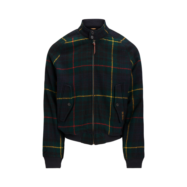 Plaid Wool Twill Jacket for Men | Ralph Lauren® UK