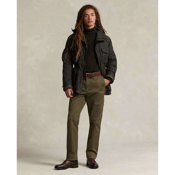 Salinger Straight Fit Chino Trouser for Men | Ralph Lauren® IE