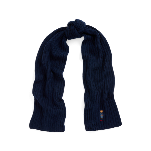 Polo Bear Rib-Knit Scarf for Women | Ralph Lauren® NL
