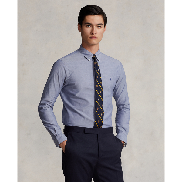 Camicia Oxford stretch Custom-Fit da uomo | Ralph Lauren® IT