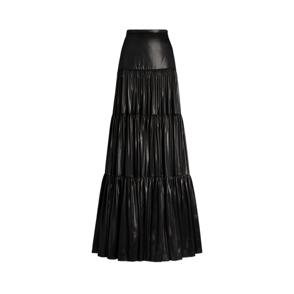 Maxifalda de raso metalizado Sutton para mujer | Ralph Lauren® ES