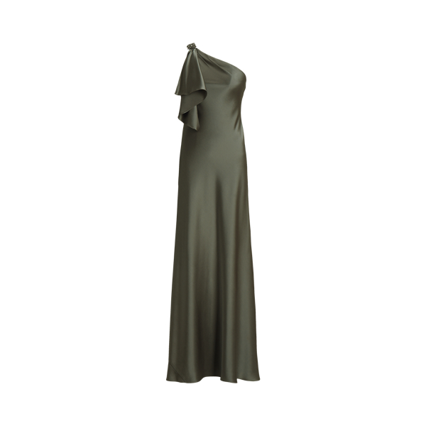 Vestido de charmeuse de raso para Women | Ralph Lauren® ES