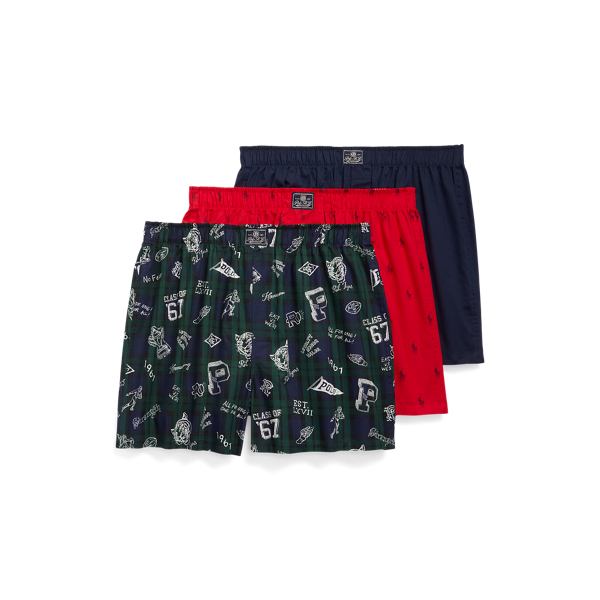 Cotton Boxer 3-Pack for Men | Ralph Lauren® AE