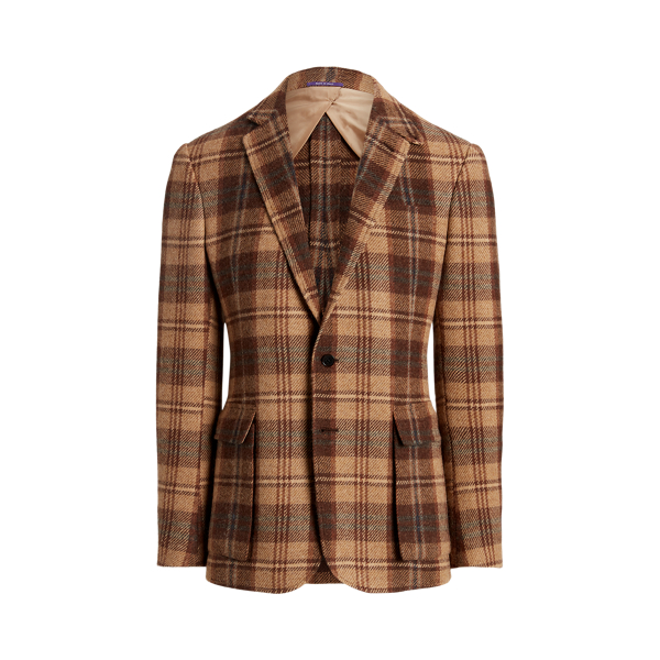Kent Hand-Tailored Plaid Wool Jacket | Ralph Lauren® Australia