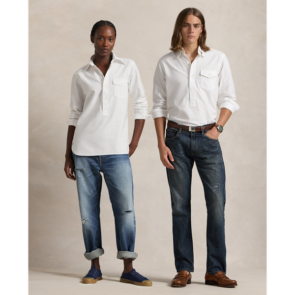 Classic Fit Oxford Popover Shirt for Men | Ralph Lauren® IN