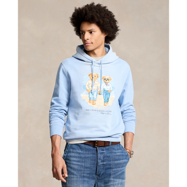 De Ralph & Ricky Bear hoodie voor heren | Ralph Lauren® NL