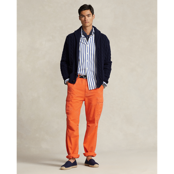 Burroughs Relaxed Fit Ripstop Cargo Trouser for Men | Ralph Lauren® UK