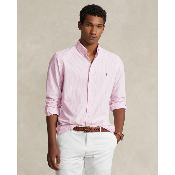 Camicia Oxford a righe Slim-Fit da uomo | Ralph Lauren® IT