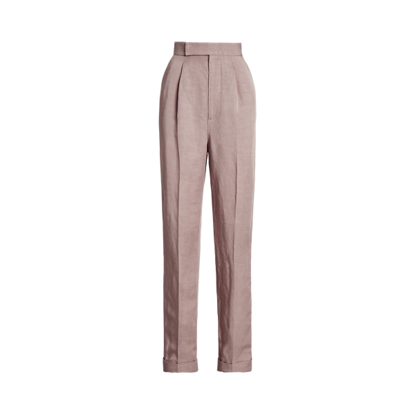 Evanne Linen-Blend Trouser | Ralph Lauren® Australia Evanne Linen-Blend Trouser | Ralph Lauren® Australia