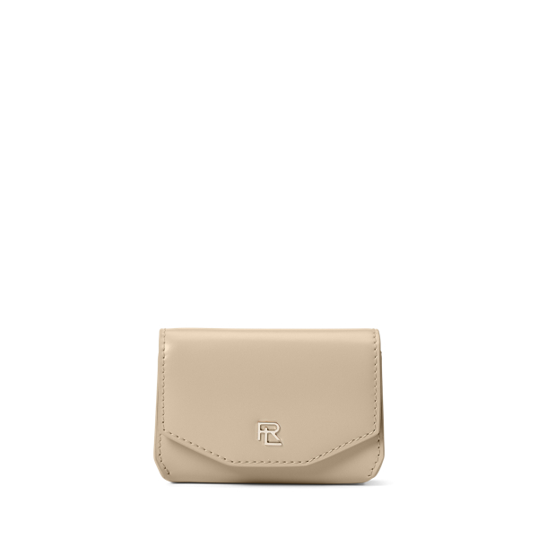 RL Box Calfskin Coin Purse for Women | Ralph Lauren® UK