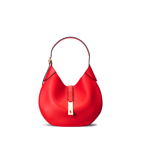 Polo ID Small Leather Shoulder Bag for Women | Ralph Lauren® NL