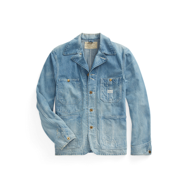 Indigo Denim Engineer Jacket