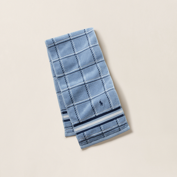 Dillon 窗櫺格紋運動毛巾 | Ralph Lauren® 台灣官方網站