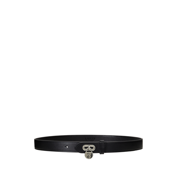 Padlock Leather Belt for Women | Ralph Lauren® UK