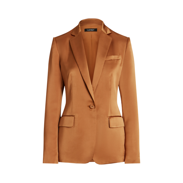 Blazer de charmeuse de raso para mujer | Ralph Lauren® ES