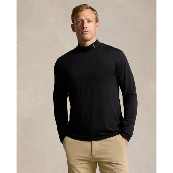 Tailored Fit Performance Mockneck Shirt | Ralph Lauren® Australia
