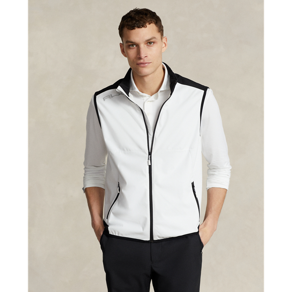 Ceramic White Multi Water-Repellent Packable Vest RLX for winter 1