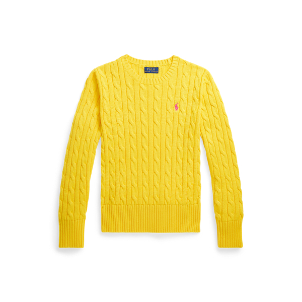 Cable-Knit Cotton Sweater | Ralph Lauren