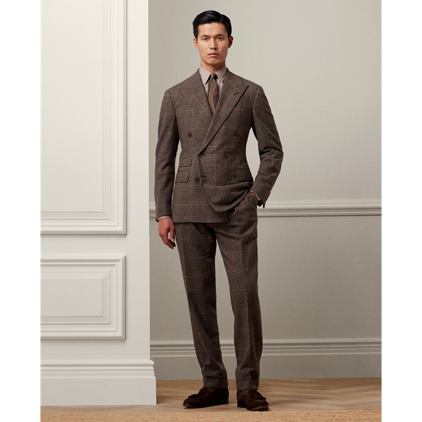 Kent Hand-Tailored Plaid Wool Suit | Ralph Lauren® Australia