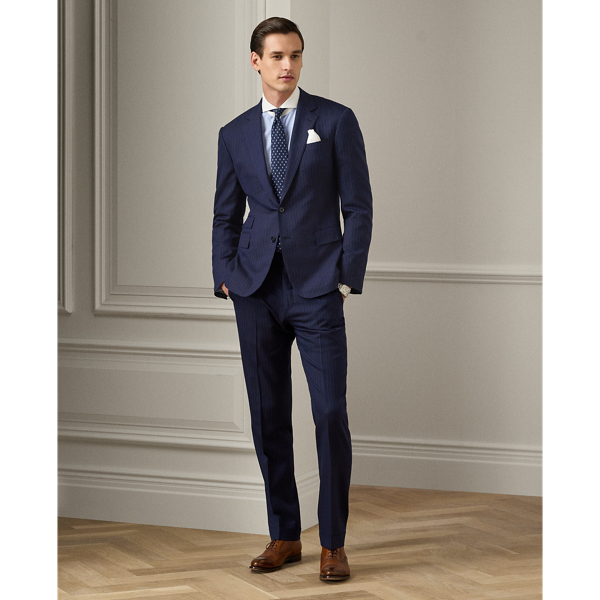 Kent Hand-Tailored Pinstripe Suit | Ralph Lauren® Australia