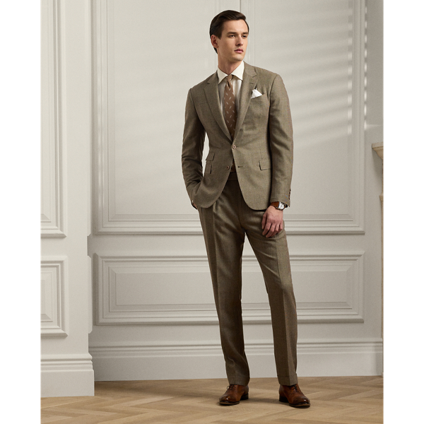 Kent Hand-Tailored Glen Plaid Suit for Men | Ralph Lauren® UK