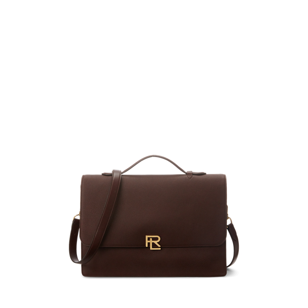 RL Pebbled Calfskin Briefcase