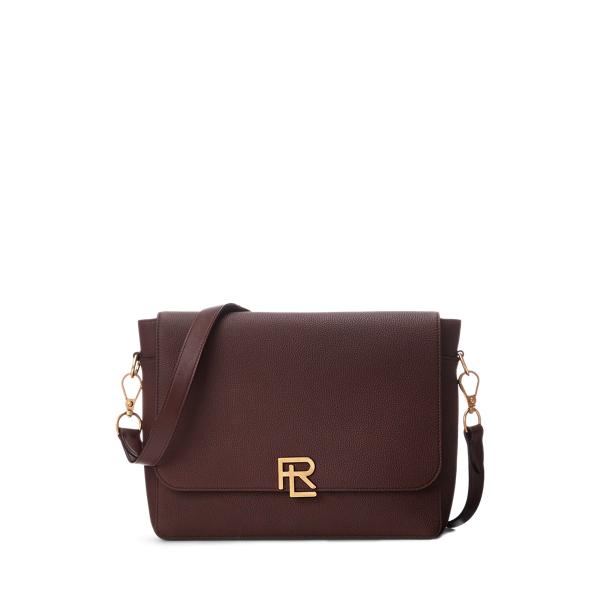 RL Pebbled Calfskin Messenger Bag