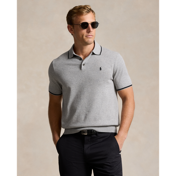 Camisa Polo em malha para homen | Ralph Lauren® PT