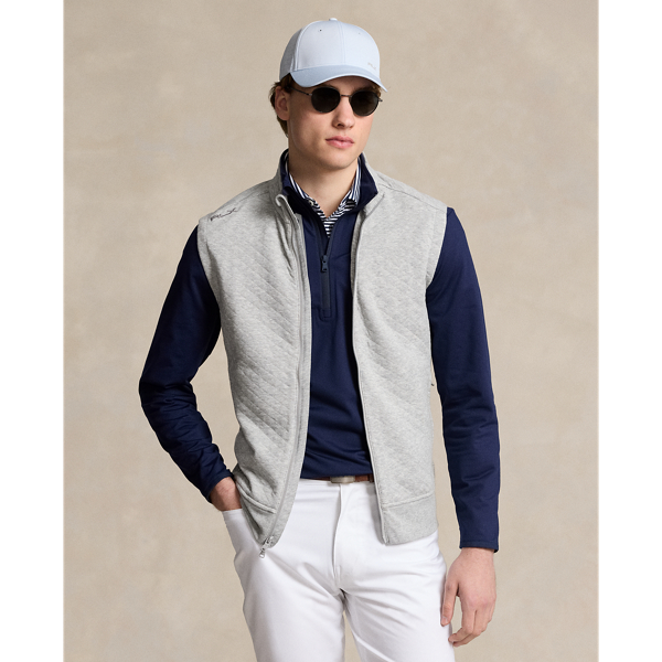 Gilet matelassé en maille double pour homme | Ralph Lauren® BE