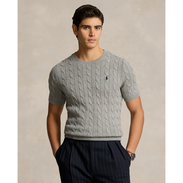 Pull torsadé en coton pour homme | Ralph Lauren® FR