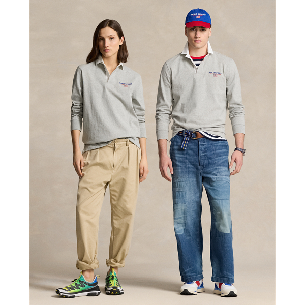 Classic Fit Polo Sport Rugby Shirt for Men | Ralph Lauren® UK