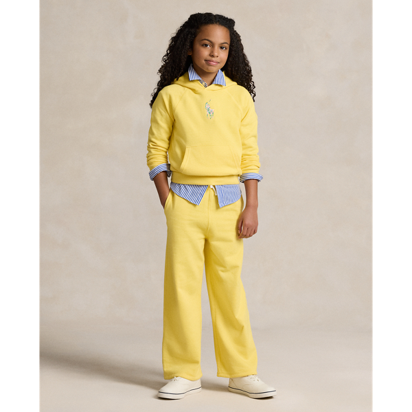 Terry Wide-Leg Tracksuit Bottom for Girls | Ralph Lauren® UK
