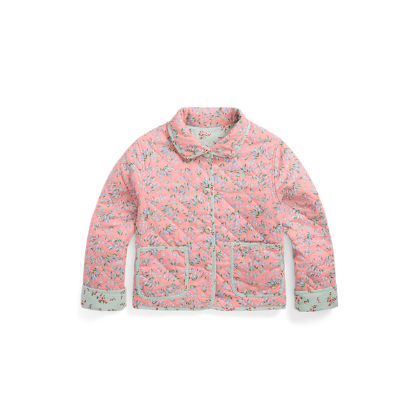 Floral Reversible Linen-Cotton Jacket Girls 7-16 1