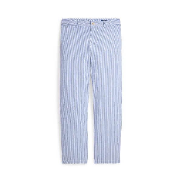 Straight Fit Stretch Seersucker Pant | Ralph Lauren® Australia