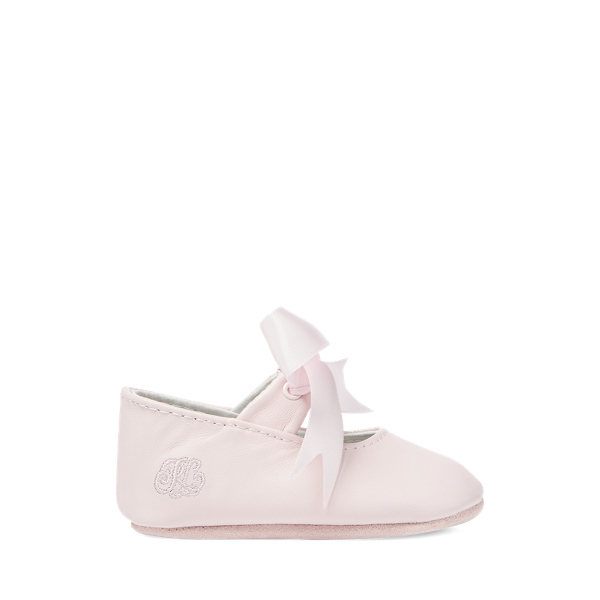 Pink Lambskin Briley Lambskin Slipper Baby Girl 1