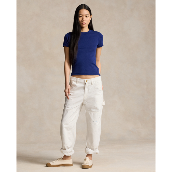 페인트 스플래터 코튼 유틸리티 팬츠 Ralph Lauren® Korea