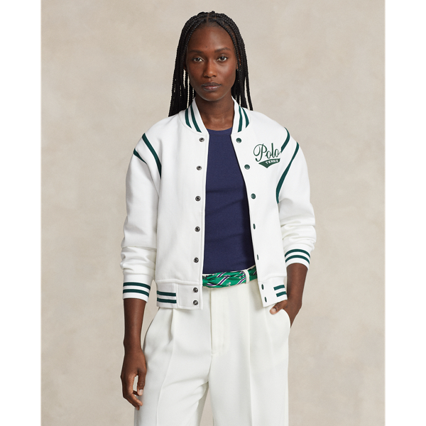 Wimbledon Double-Knit Bomber Jacket | Ralph Lauren® Australia