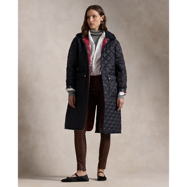 Reversible Quilted Barn Coat for Women | Ralph Lauren® UAE