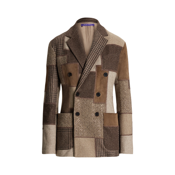 Gemma Embellished Patchwork Tweed Jacket for Women | Ralph Lauren® NL