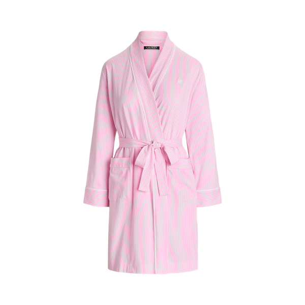 Striped Cotton Jersey Robe for Women | Ralph Lauren® UK