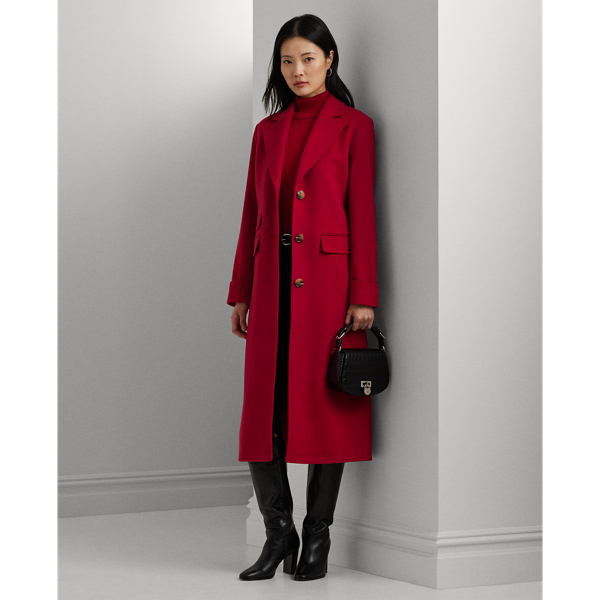 Wool-blend Reefer Coat for Women | Ralph Lauren® UAE