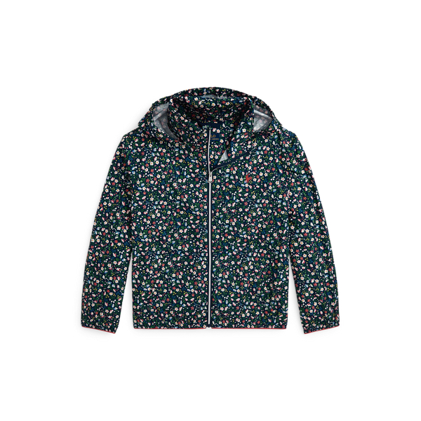 Floral Packable Jacket