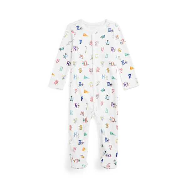 RL Baby x Riley Sheehey Cotton Coverall for Baby Boy | Ralph Lauren® IN