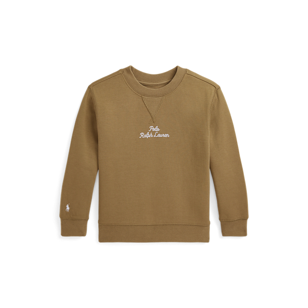 Embroidered-Logo Double-Knit Sweatshirt