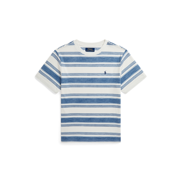 Printed Patina Stripe Striped Cotton Jersey Tee Boys 8-20 for back to ...