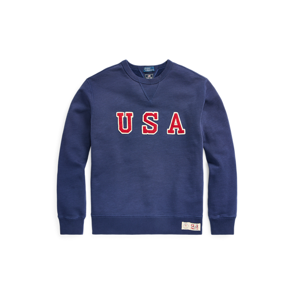 Dark Cobalt Team USA Fleece Sweatshirt Boys 8-20 1
